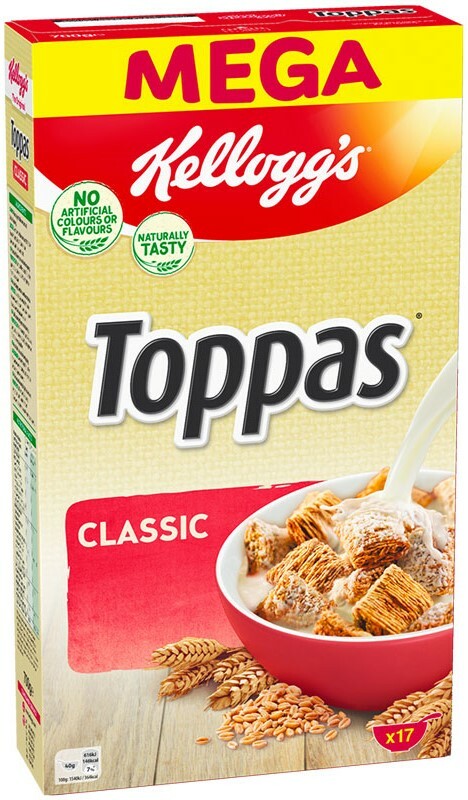 Kelloggs Toppas - Cerealien Cornflakes - XXL Packung - 700 Gramm ...