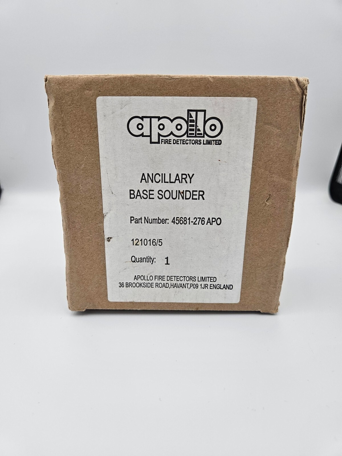 Apollo Fire Detectors Ltd XP95 Sounder Base Ancillary (45681-276 APO ...