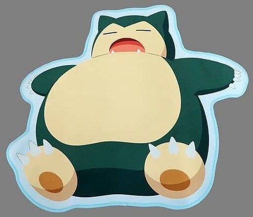 Pokemon Snorlax Rug mat Ichiban Kuji Prize D 80cm Bandai | eBay