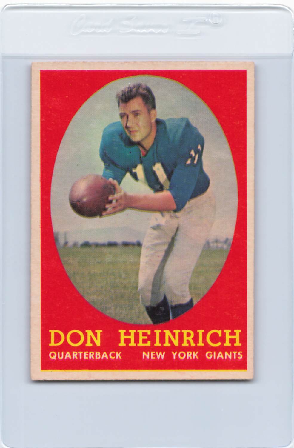 1958 Topps #83 Don Heinrich Giants EX/MT *DA-A7213 | eBay
