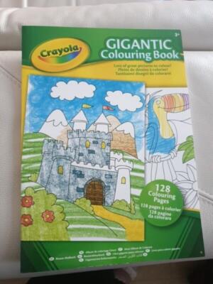 Crayola Colouring Activity Book Gigantic 128 - Crayola | eBay UK