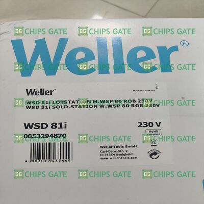 New Lead Free Soldering Station Weller WSD81i WSD 81i Fast Ship | eBay