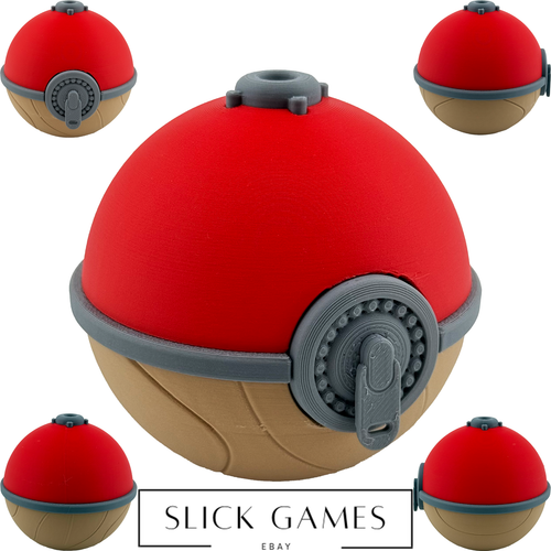 Poke Ball Hisui | 3D Printed | Poke Ball Collection, Pokémon Fan Art | eBay