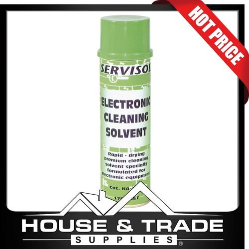 Servisol Electronic Cleaning Solvent Spray Can 175g NA1004 ...