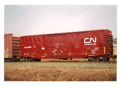 Canadian National Boxcar #414997 ORIGINAL 4 x 6 Color Photo Print | eBay