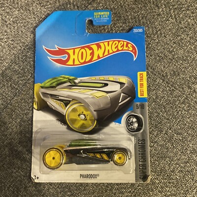 2015 Hot Wheels Super Chromes "Pharodox" Green 9/10 Die Cast 1/64 Scale ...