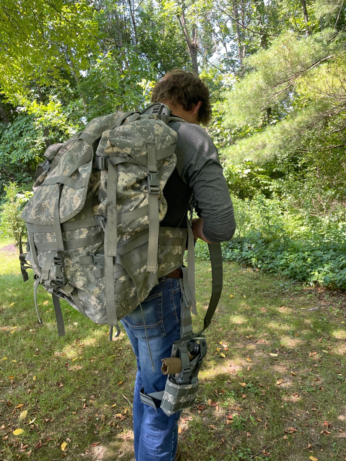 MOLLIE II Large Rucksack With Frame Shoulder and Waist Straps 83 Liter ...