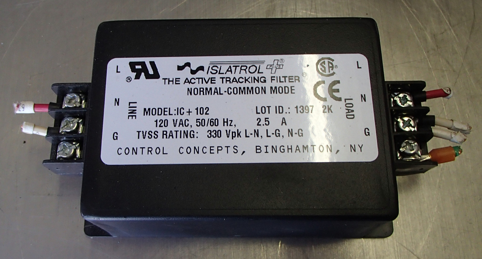 Islatrol Plus Tracking Filter IC+102 USED T/O | eBay