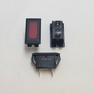 1Z-03-U SIGMA SWITCHES REPLACEMENT SWITCH RED LIGHTED 12V LED INDICATOR ...