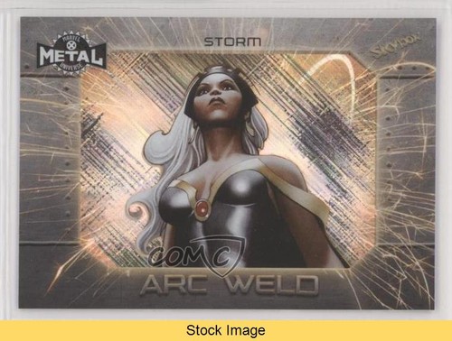 2020 Upper Deck Marvel X-Men Metal Universe Arc Weld SP Storm #AW-27 ...