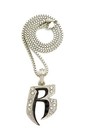 NEW 'R' RUFF RYDERS PENDANT & 24" VARIOUS CHAINS HIP HOP NECKLACES ...
