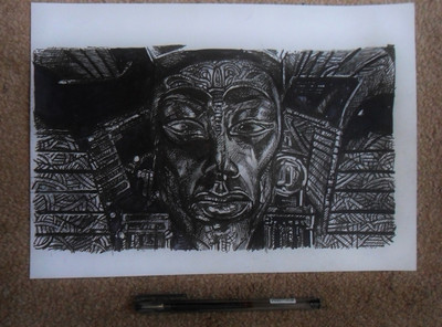 STARGATE MOVIE , RA MASK PORTRAIT , ORIGINAL ART | eBay