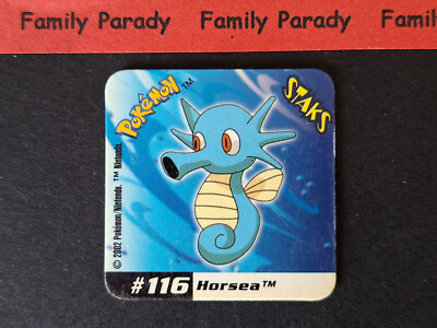 Horsea / Hypotrempe #116 Staks Pokemon 2002 Nintendo Magnet | eBay