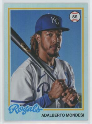 2022 Topps Archives Rainbow Foil Adalberto Mondesi 195/199 Royals #199 ...