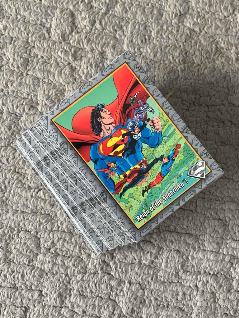 Superman Trading Card Front And Back Superman Bubblegum Cards From