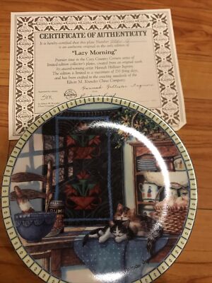 “Lazy Morning”By Hannah Hollister Ingmire 1990 Limited Edition 1st ...