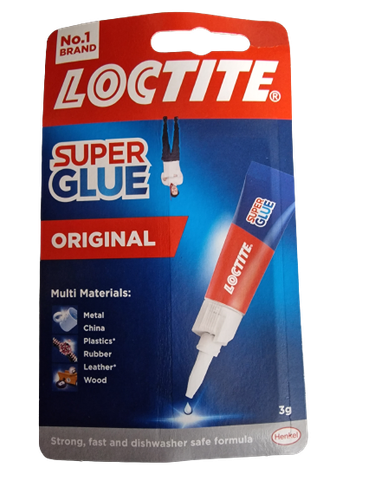LOCTITE SUPER GLUE SUPERGLUE UNIVERSAL METAL ALL PLASTICS INSTANT ...