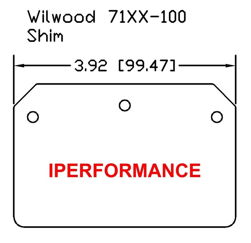 Titanium Brake Pad Shim Heat Shield Set for Red Devil 260 | eBay UK