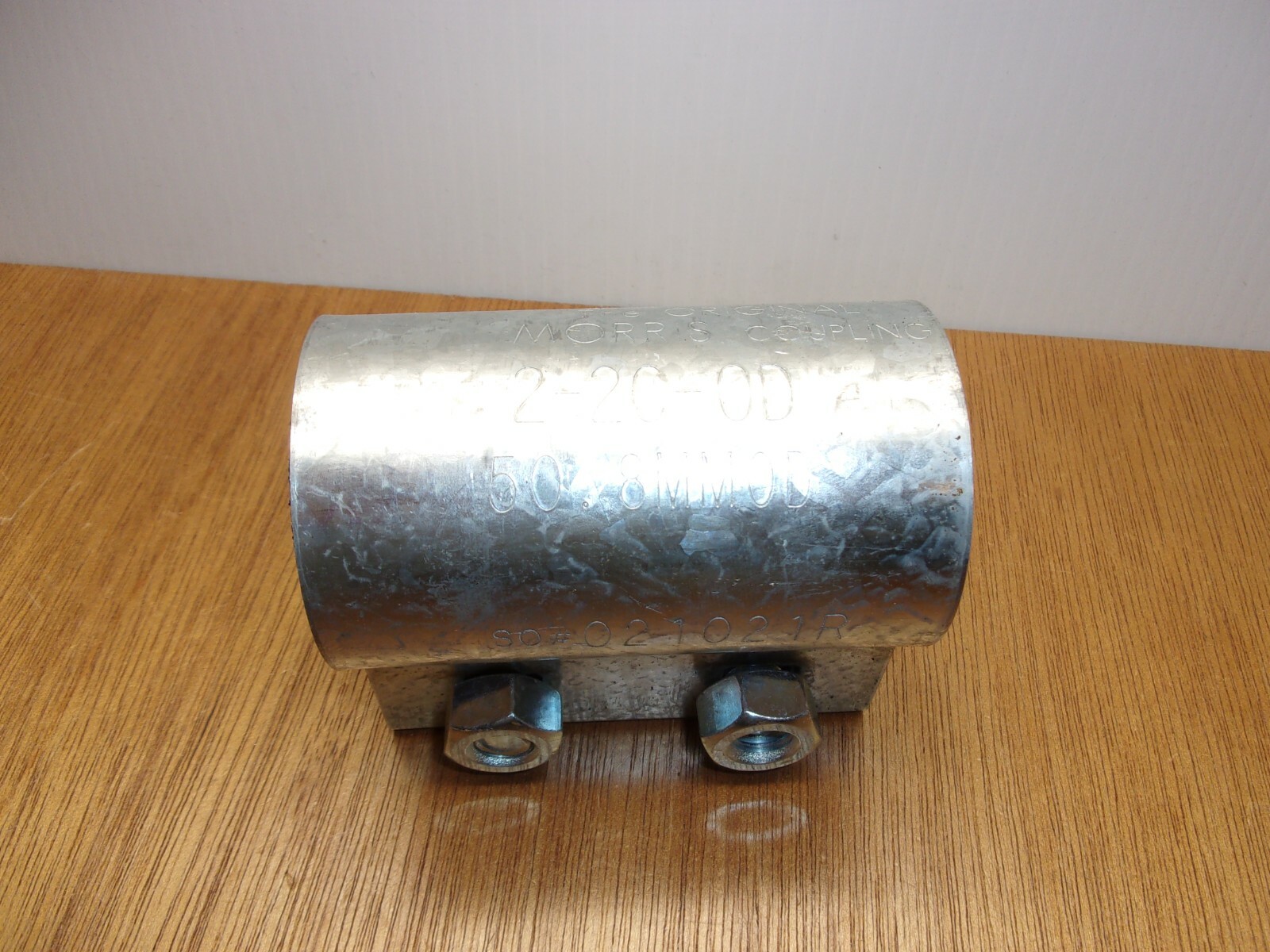 Morris Compression Coupling 2-2C-OD 50.8mm 2" OD Tubing 4" Black ...