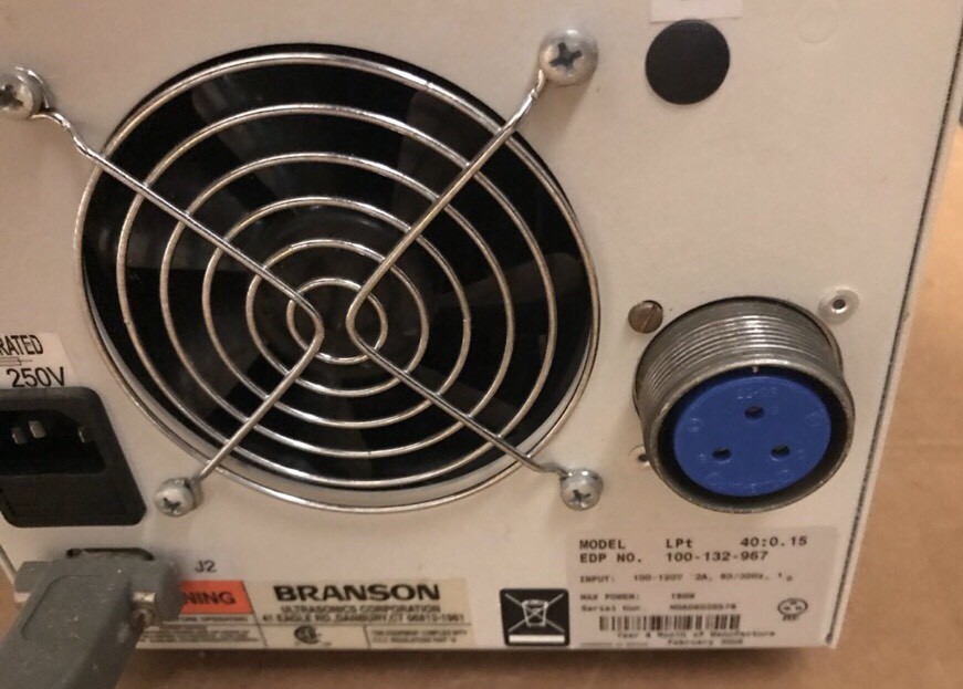 Branson LPe 40:0.50:4T Low Power Ultrasonic Welder 149-132-952 500W ...