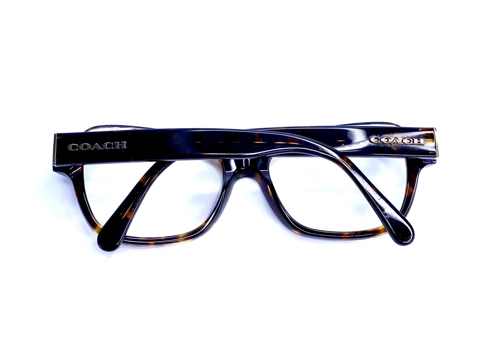 Coach Oversize Square Eyeglasses HC8232 L1010 550713 Dark Tortoise 56 ...