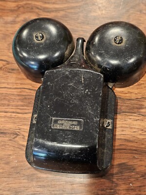 Vintage Bell System Metal Wall Mount External Phone Ringer Western ...