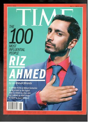 Time Magazine May 1, 2017 Riz Ahmed The 100 Most Influential People ...