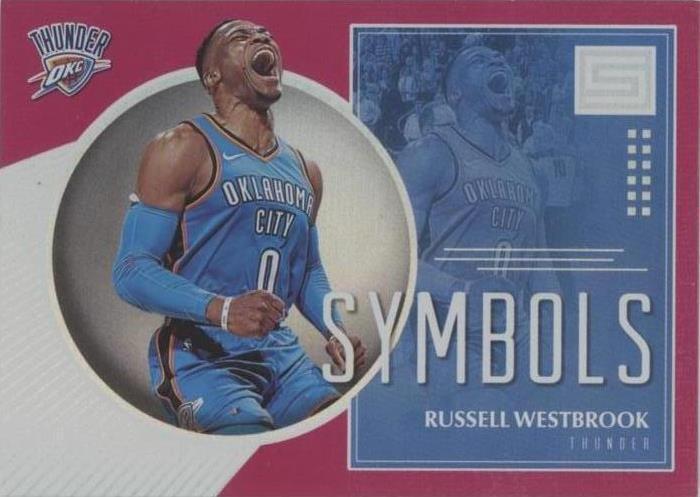 2018-19 Panini Status - Symbols Russell Westbrook #5 Red for sale ...