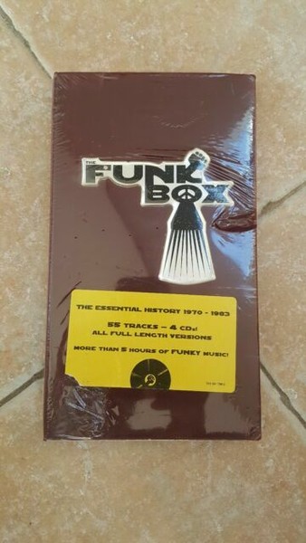 The Funk Box [Box] by Various Artists (CD, Nov-2000, 4 Discs, Hip-O ...