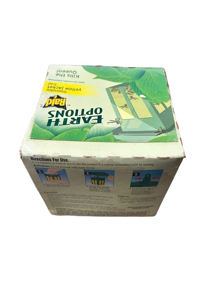 SC Johnson Raid Disposable Yellow Jacket Trap 6 FL Oz New | eBay