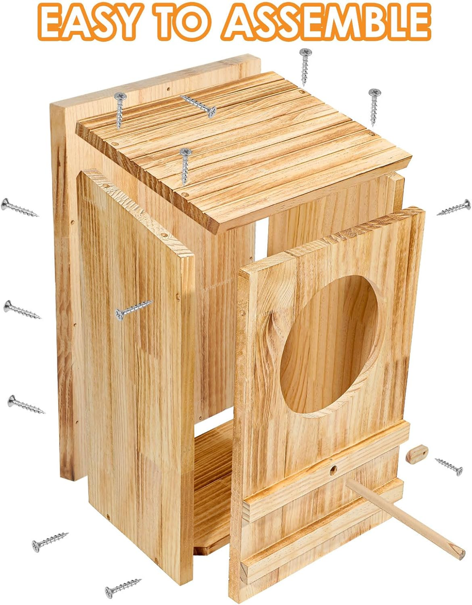 Great Horned Owl House Dimensions