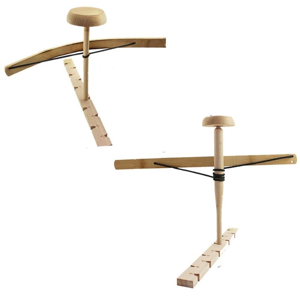 Outdoor Primitive Fire Starter Tool Wood Bow Drill Survival Friction ...