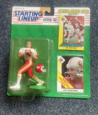 VINTAGE NFL 1993 STARTING LINE UP JOE MONTANA SAN FRANCISCO 49ers 2 ...