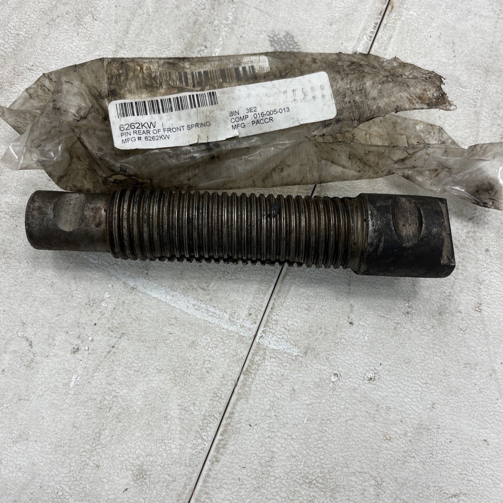 6262KW Threaded Spring Pin F5 | eBay