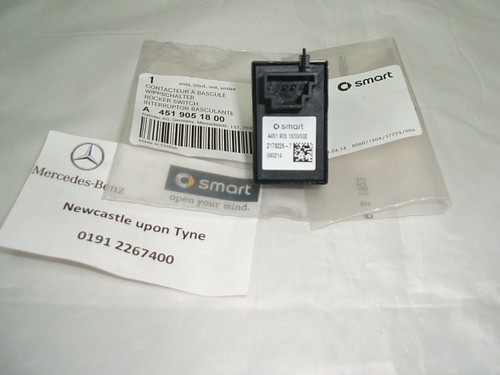 NEW Genuine Smart Fortwo (451) LH Electric Door Window Switch ...