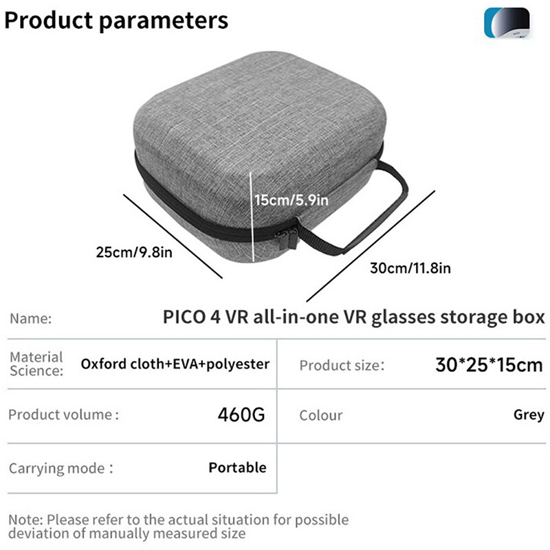 For Quest 2/pico 4 quest pro Case Portable Boxes VR Headset Travel ...