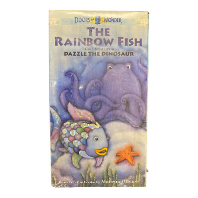 New The Rainbow Fish Also Features Dazzle The Dinosaur (1997 VHS) | eBay