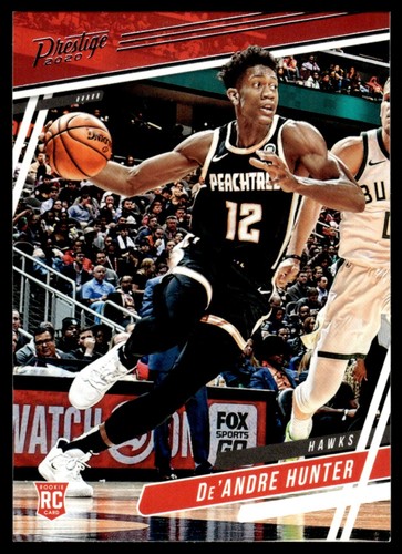 2019-20 Panini Chronicles Prestige #54 De'Andre Hunter Atlanta Hawks | eBay