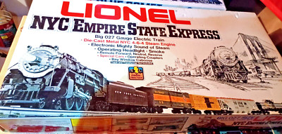 Lionel New York City Empire State Express 027 VTG Electric Train Set ...