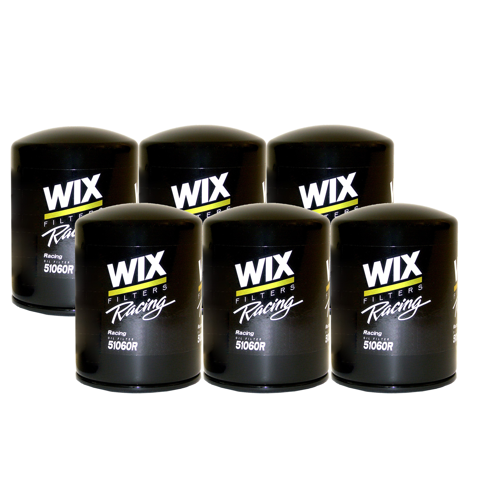 Wix Racing Set 6 Engine Oil Filters Spin-On For AM General Hummer Cady ...