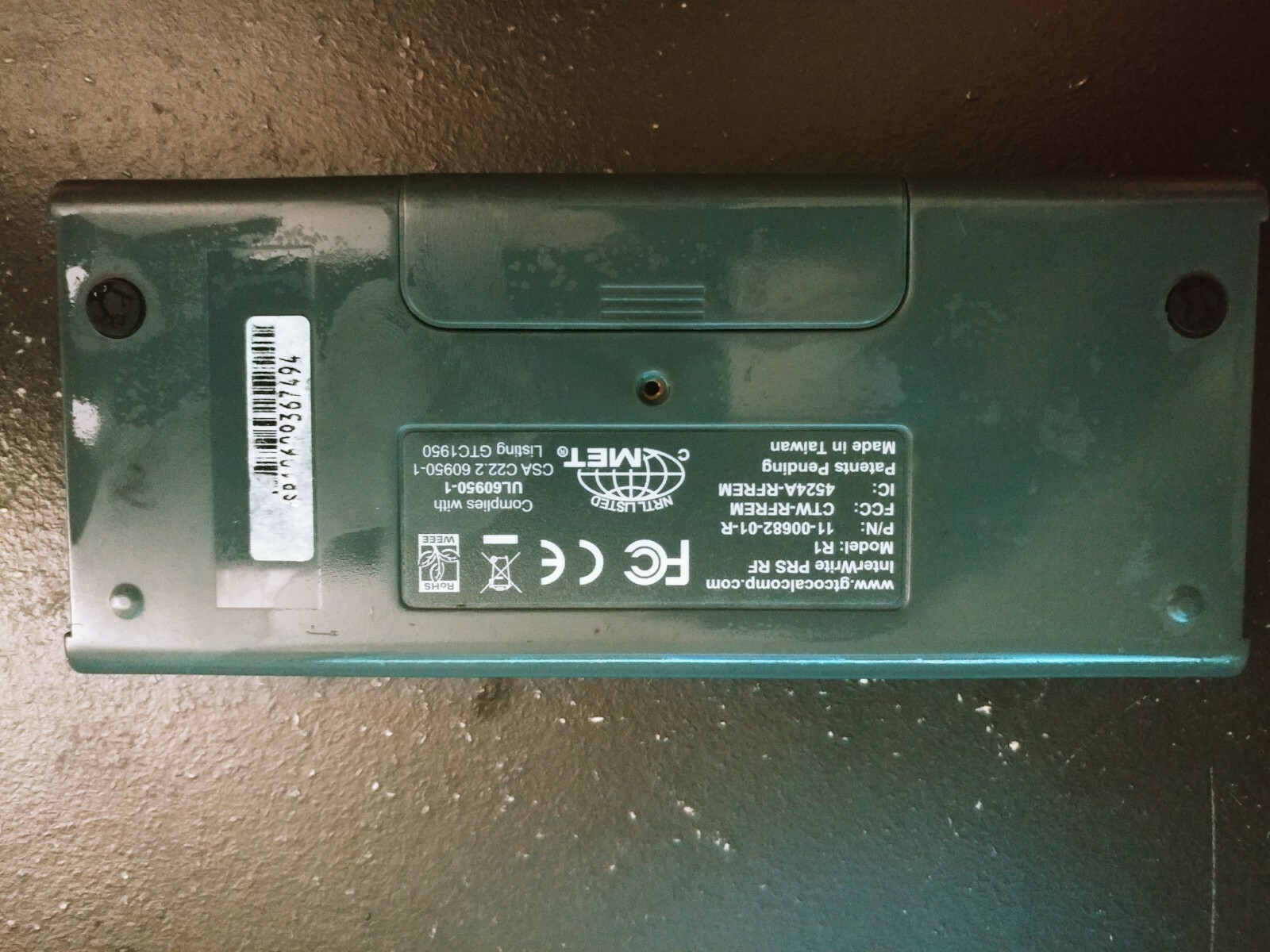 Interwrite PRS RF Model R1 Classroom College Clicker Used Works Good | eBay