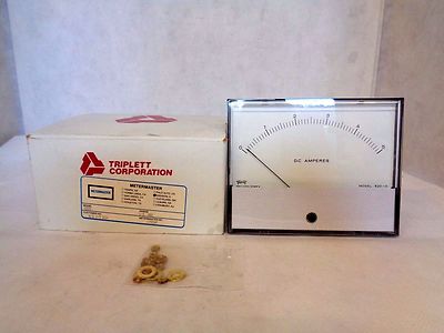 Amp & Voltmeters - Triplett Model