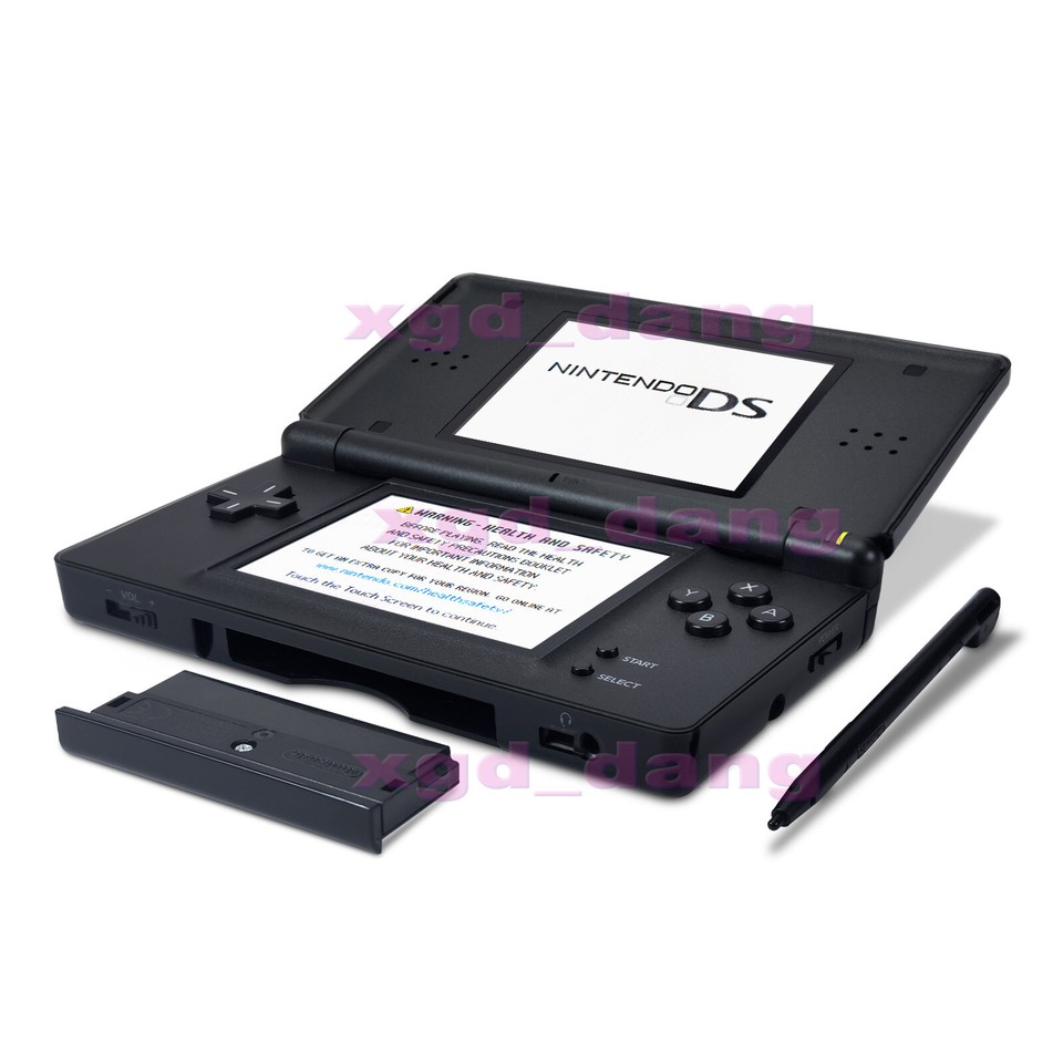 Pokemon Black Nintendo DS Lite Console System play DS/DSL/DSi/GBA games ...