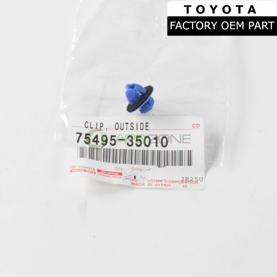 Genuine Toyota RAV4 FJ Cruiser 4Runner Outside Trim Molding Clip OEM ...