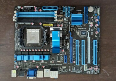 ASUS M4A785TD-V EVO, Socket AM3, 4xDDR3 Ram Slots AMD Motherboard - No ...