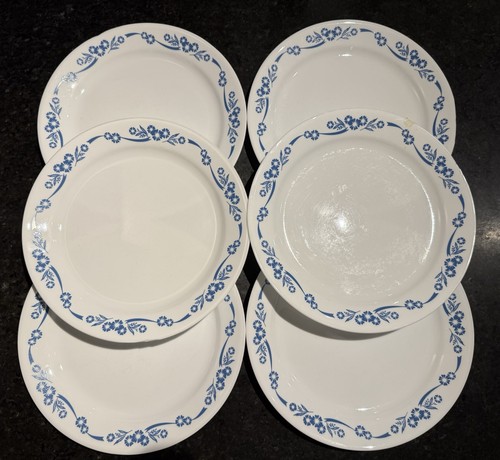Vintage Corelle Cornflower Blue Plates | eBay
