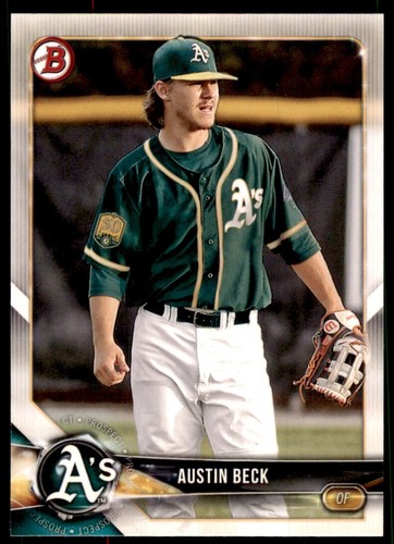 2018 Bowman Austin Beck B Baseball Cards #BP6 | eBay