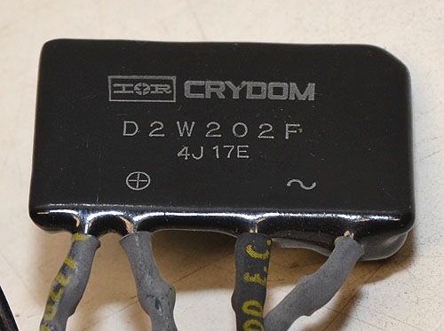 Cramer 636W Hour Meter with Crydom D2W202F Relay 110VAC | eBay