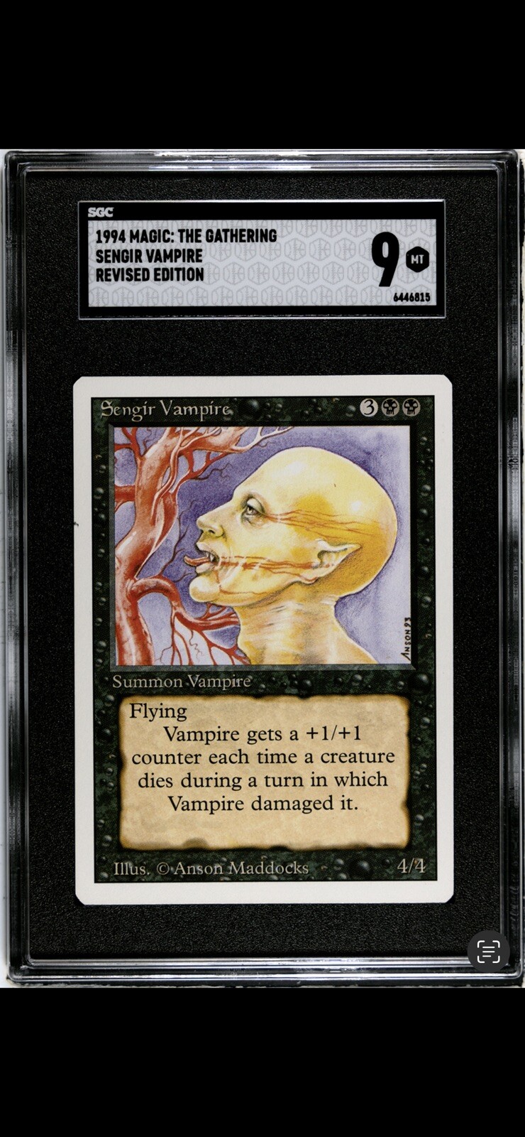 MTG Sengir Vampire Revised Edition Regular Uncommon for sale online | eBay