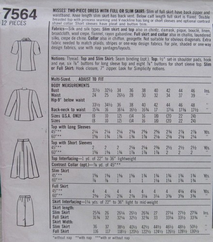 7564 Vintage Simplicity Sewing Pattern Girls Pantdress Pant Jumper OOP ...